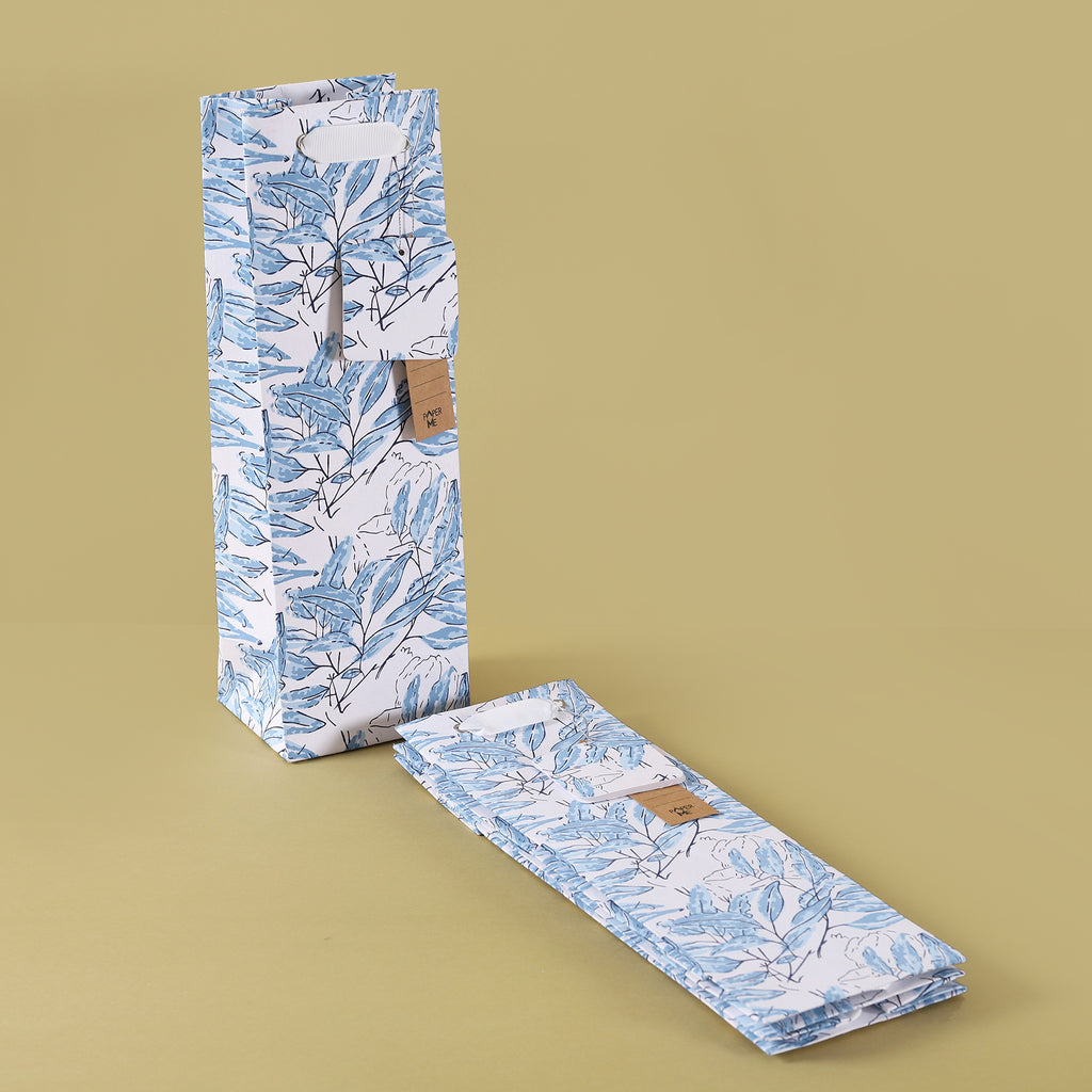 Neelanchal Leaves Wine Bag (Set of 3) – PaperMe