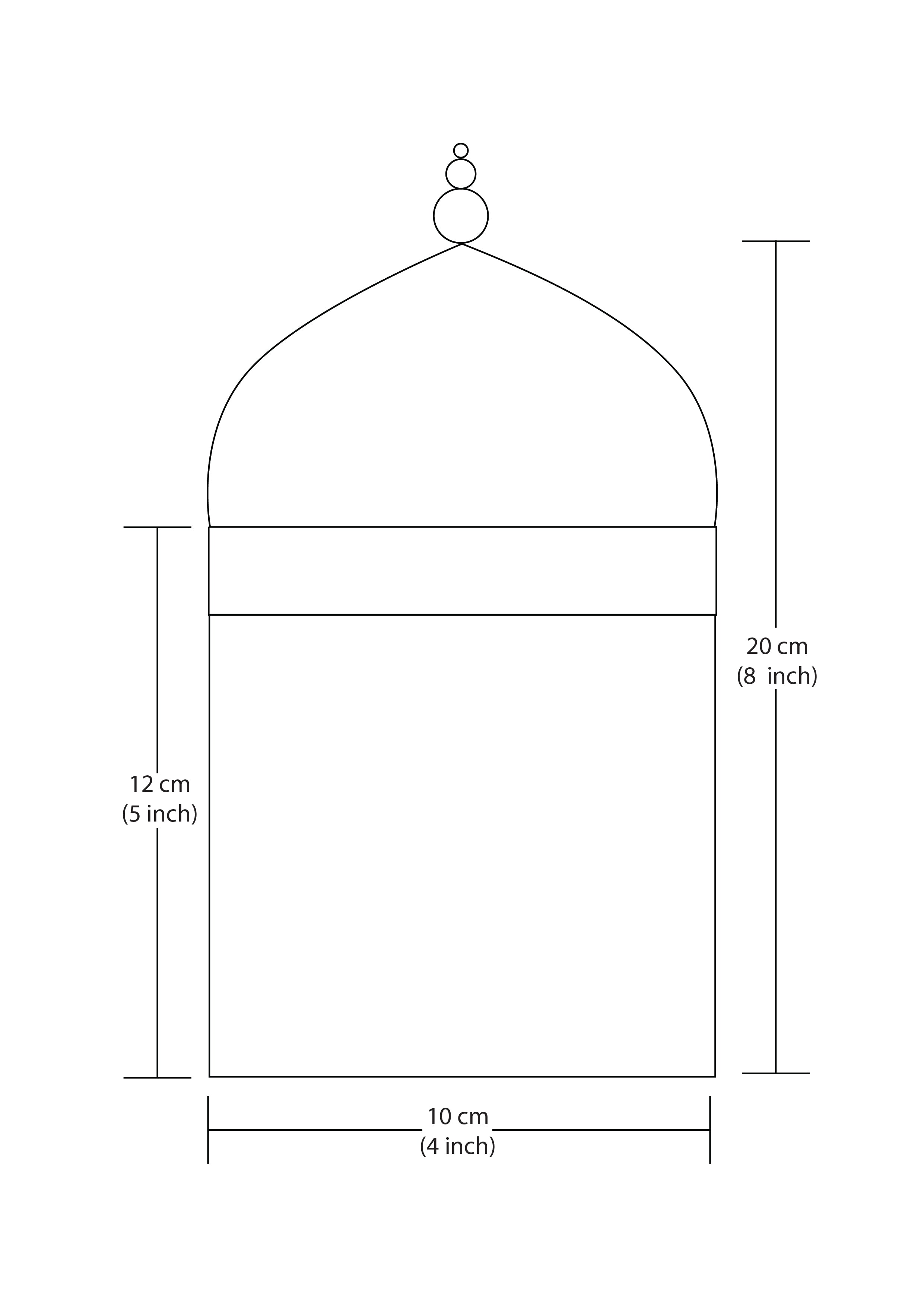 Minar Shaped Box – PaperMe